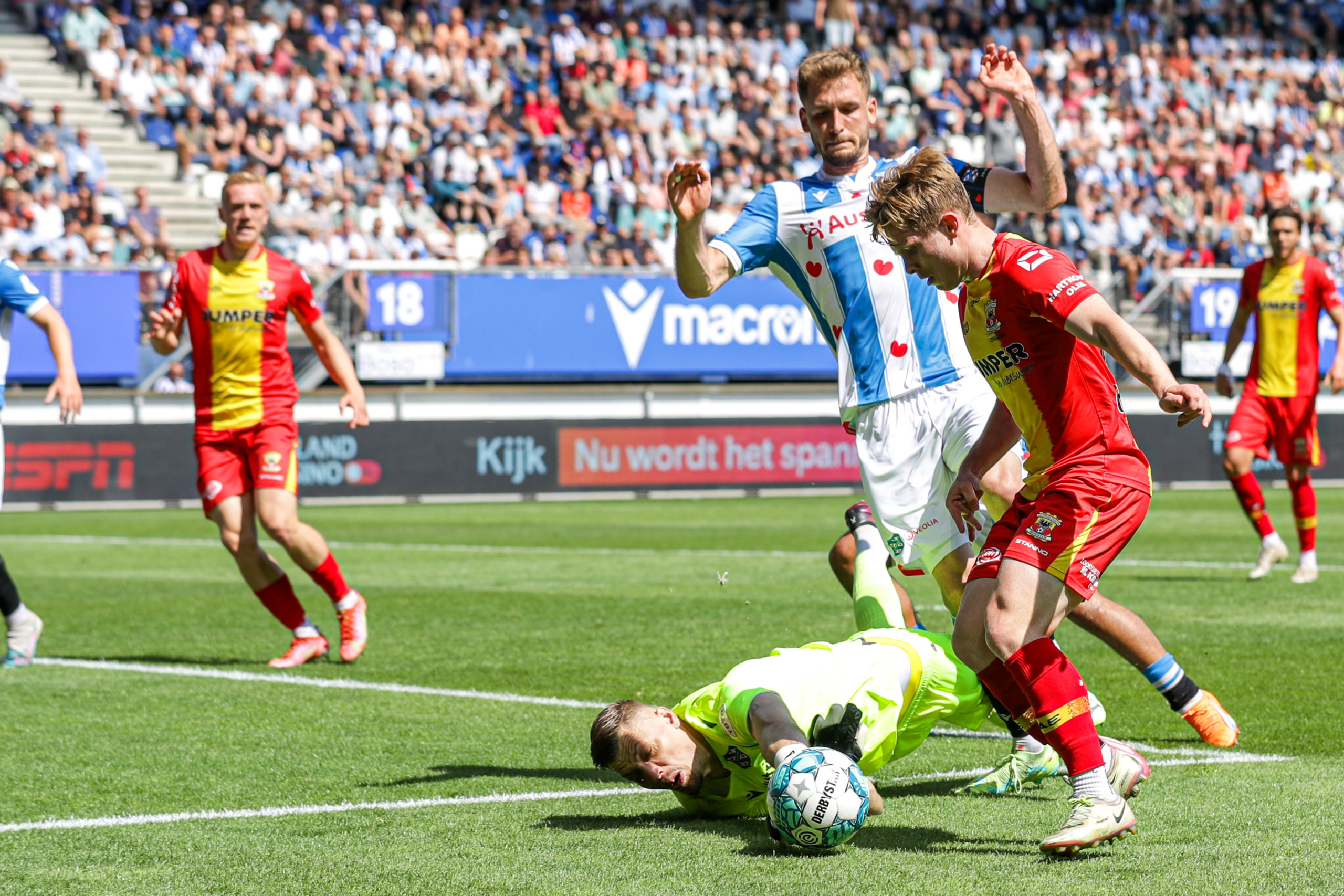 Go Ahead Eagles komt tekort in Heerenveen - Deventer Voetbal