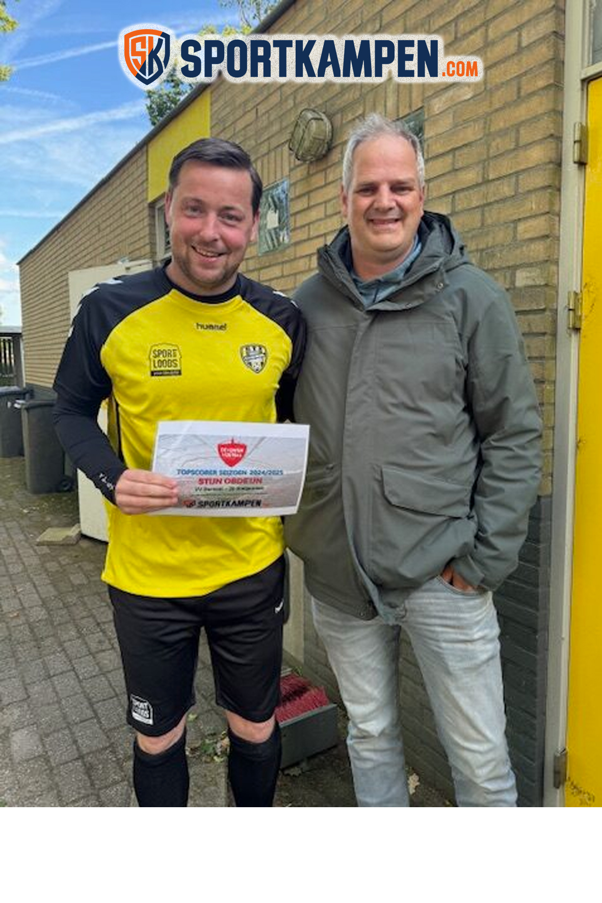 Stijn Obdeijn topscoorder van het Deventer voetbal - Deventer Voetbal