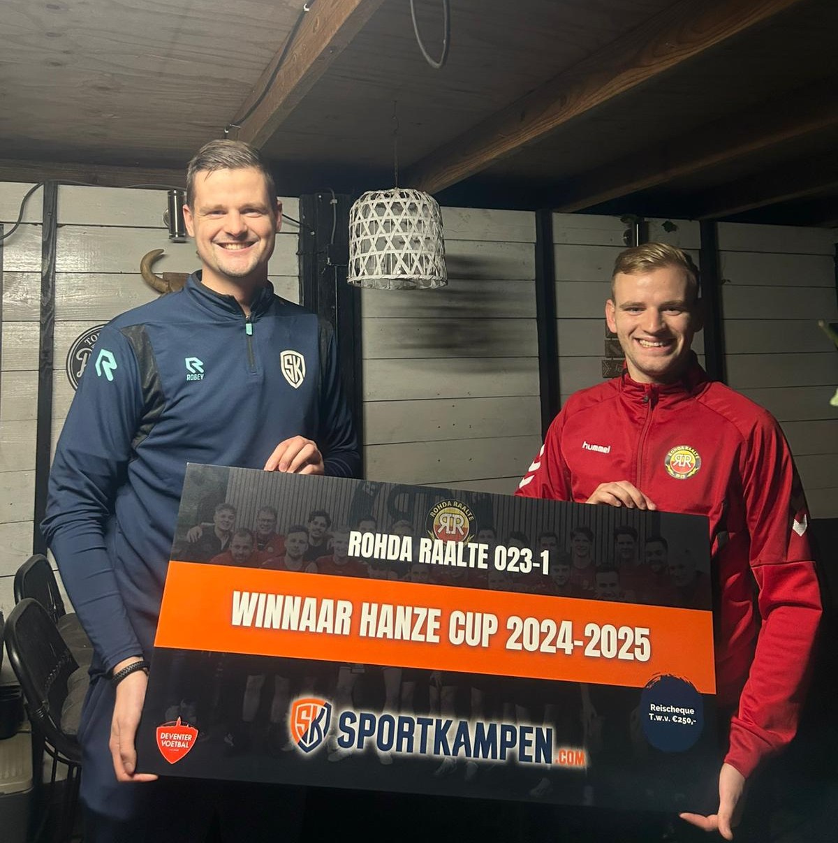 Rohda Raalte wint prijs bij Hanzesteden Bedrijfsverzekeringen Cup ...