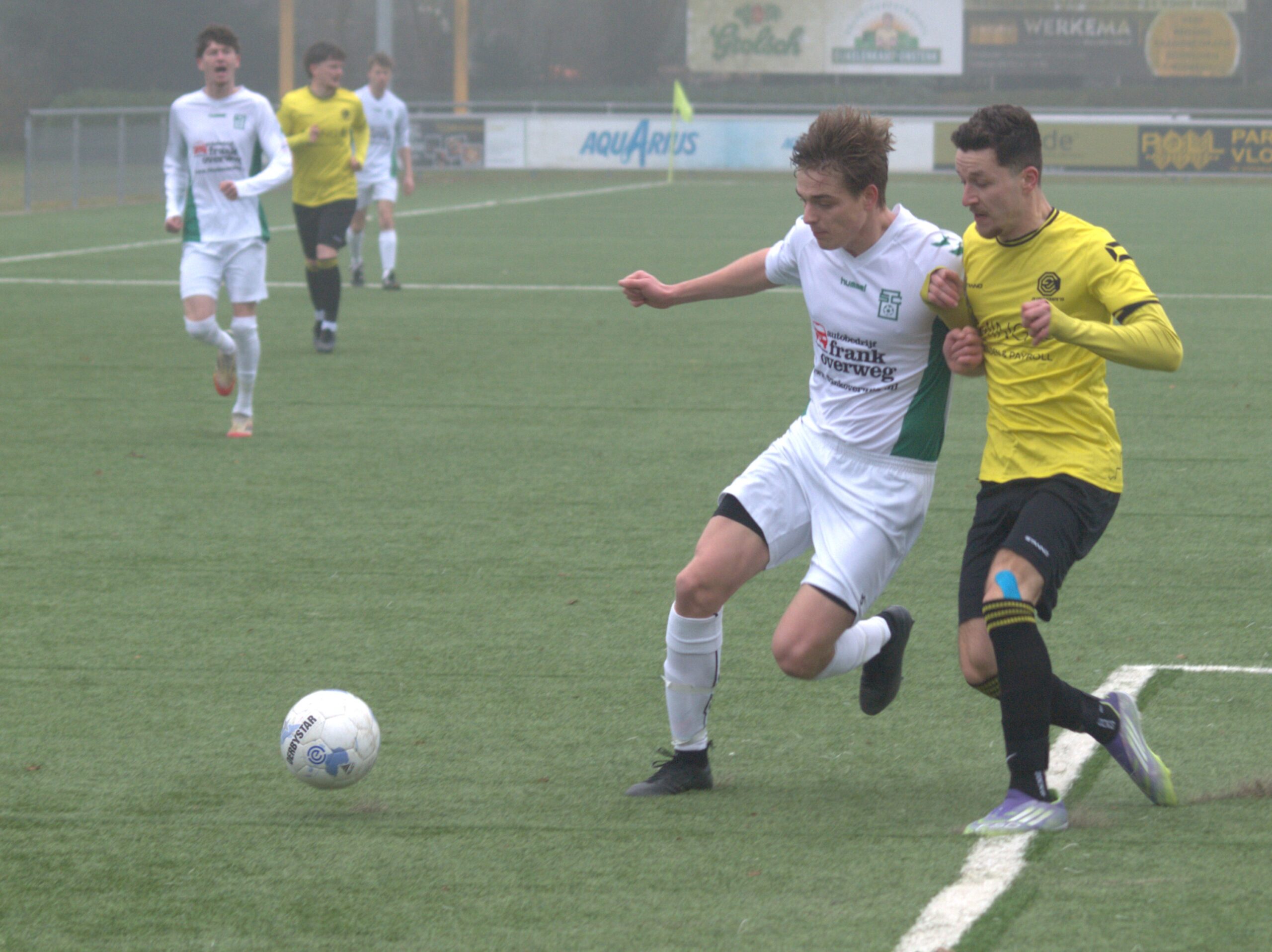Zwaarbevochten overwinning Overwetering - Deventer Voetbal